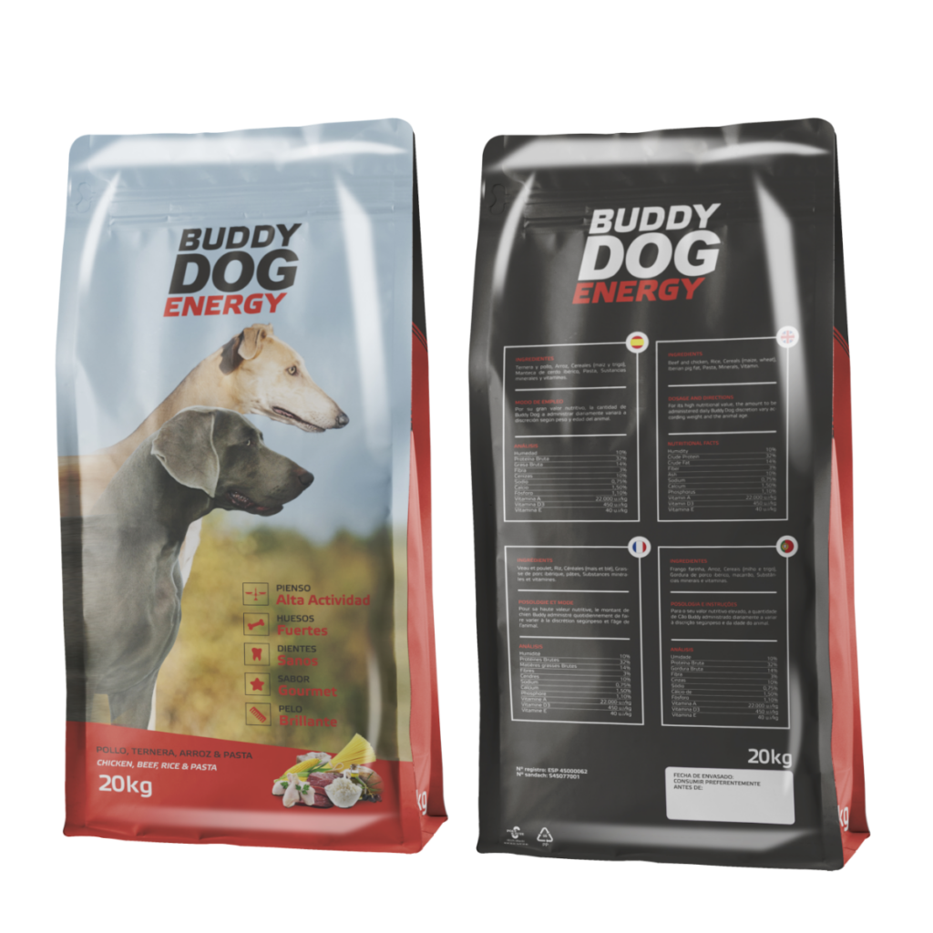 BUDDY DOG ENERGY 20 kg - DISTRIBUCIONANIMAL